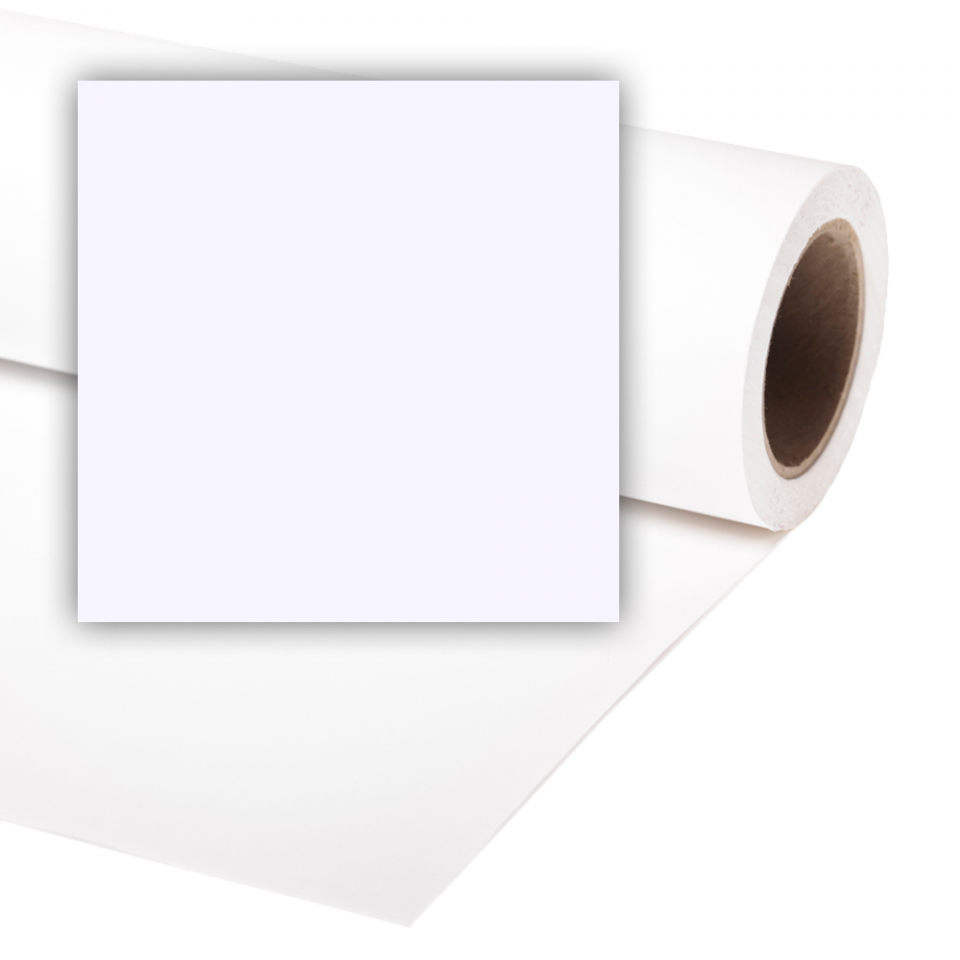 Colorama 1.35 X 11M Seamless Background Paper – Arctic White — CineStore