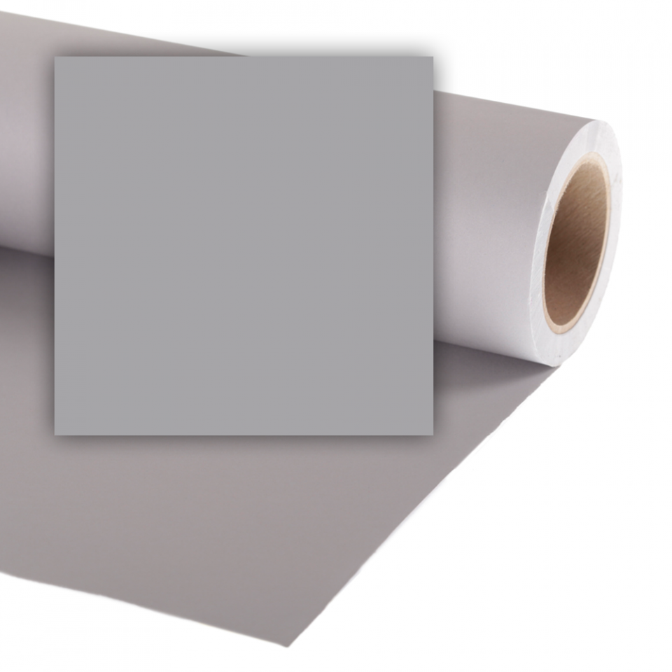 Colorama 2.18 X 11M Seamless Background Paper – Storm Grey — CineStore