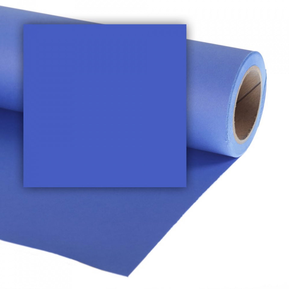 Colorama 1.35 X 11M Seamless Background Paper – Chromablue — CineStore